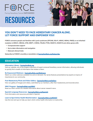 Order FORCE Brochure