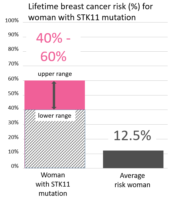 Cancer risk and STK11 gene mutations